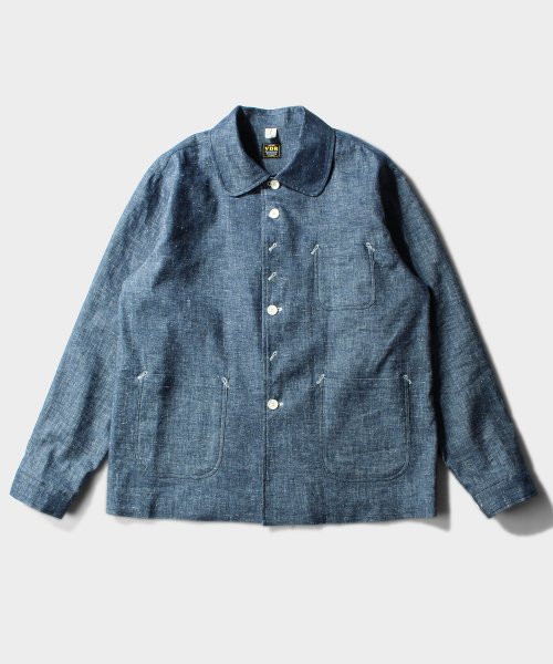 MUSINSA | VDR 1 st. CLASS CHORE JACKET [Indigo]