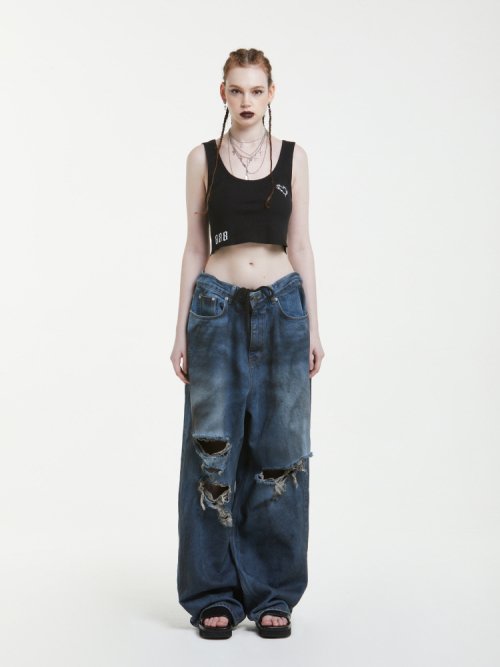 MUSINSA | GATELESS ASH JEAN