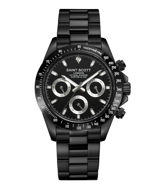 MUSINSA | SAINT SCOTT LONDON ST7507M-BBB Ted High-End Diamond Watch Package