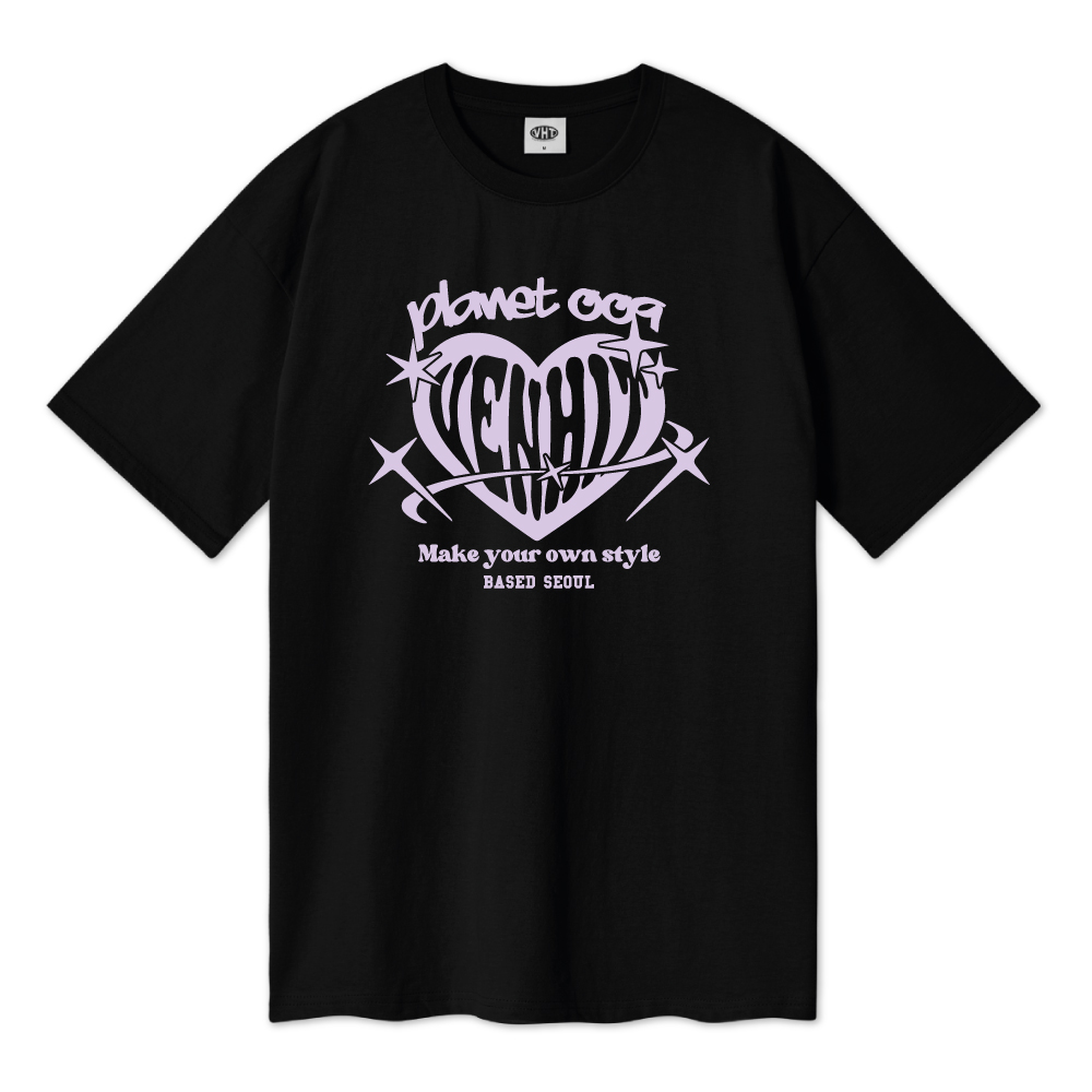 VENHIT PLANET 寬版T恤 (Creatrip)