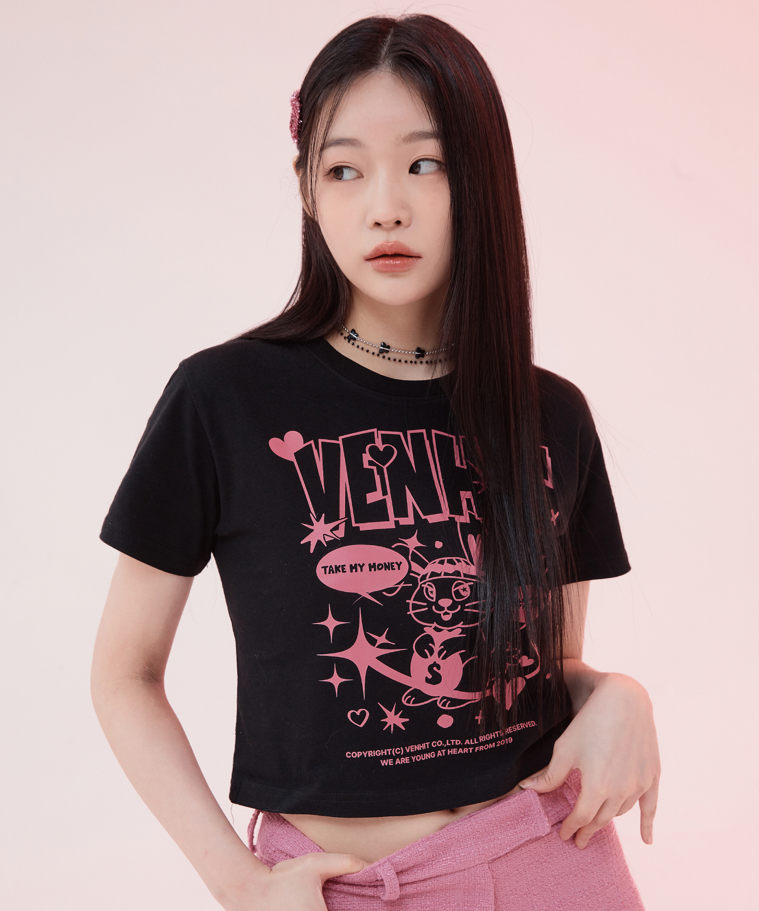 VENHIT HONEY 短版T恤 (Creatrip)