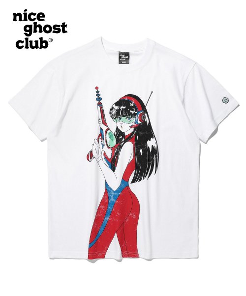 MUSINSA | NICE GHOST CLUB FUTURE GIRL TEE_WHITE(NG2DMUT514A)