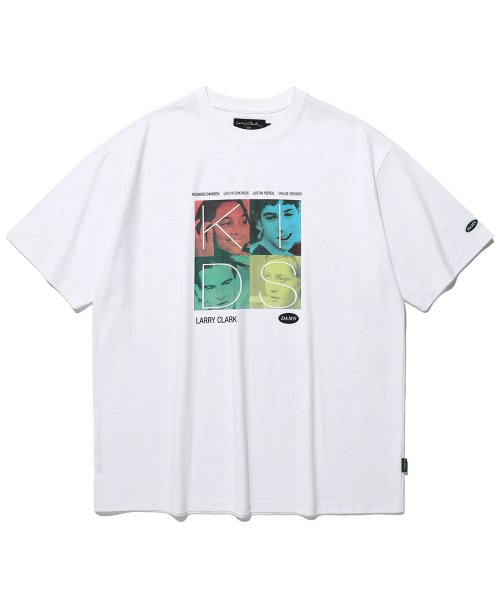 MUSINSA | LARRY CLARK KIDS 4 CUT POSTER SS WHITE