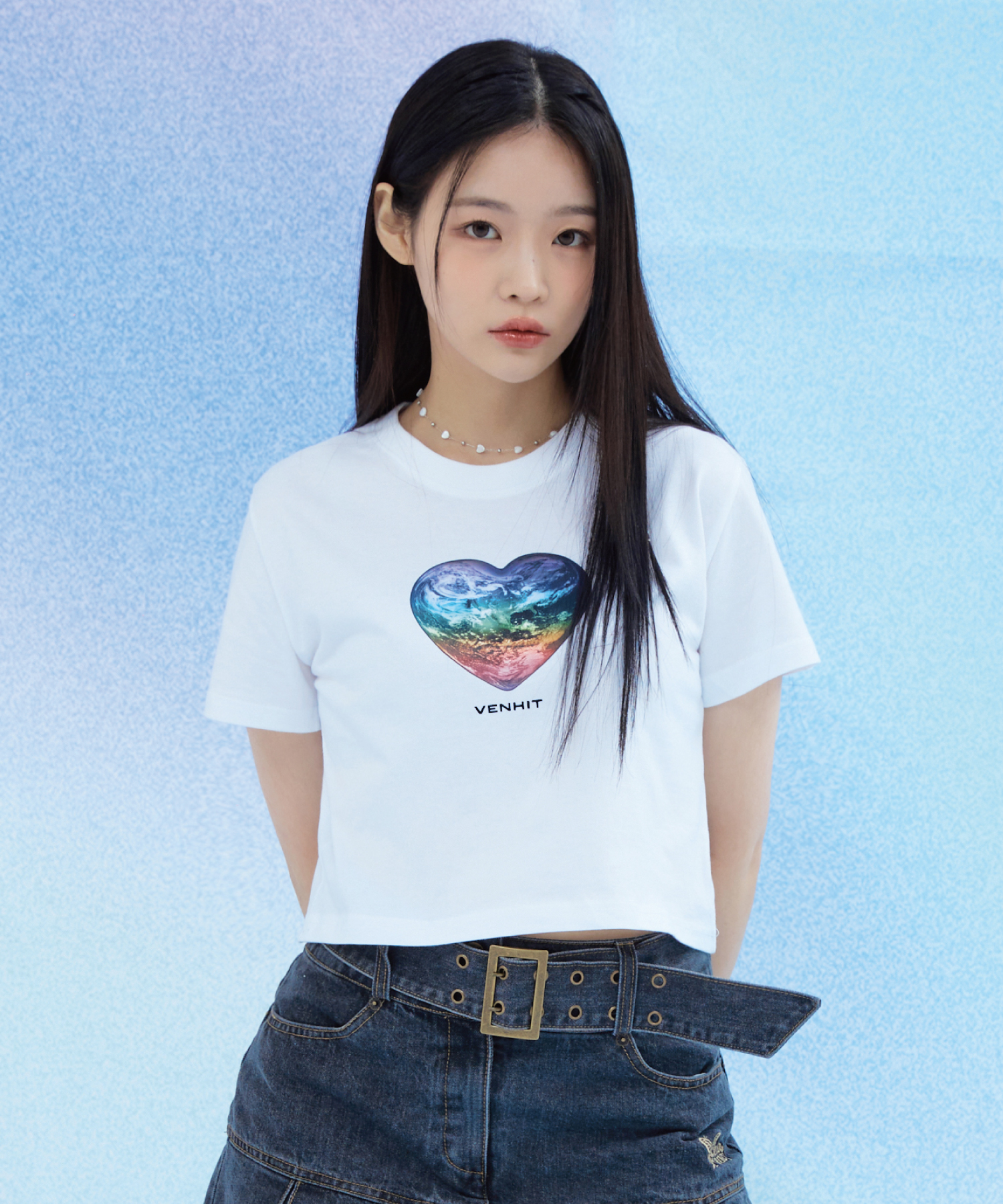 VENHIT Rainbow Earth 短版T恤 (Creatrip)