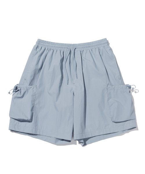 MUSINSA | Codegraphy Summer Short Sleeve Kara Setup Shorts_Blue