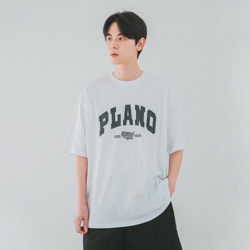 MUSINSA | ALVINCLO PLANO Overfit Short Sleeve Tee AST4859 (3 COLOR)