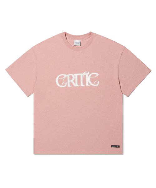 크리틱(CRITIC) Shine Logo T-Shirts Pink - 사이즈 & 후기 | 무신사
