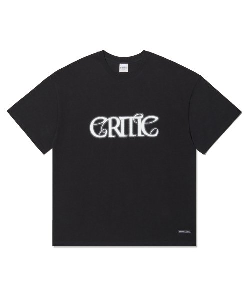 크리틱(CRITIC) Shine Logo T-Shirts Black - 사이즈 & 후기 | 무신사