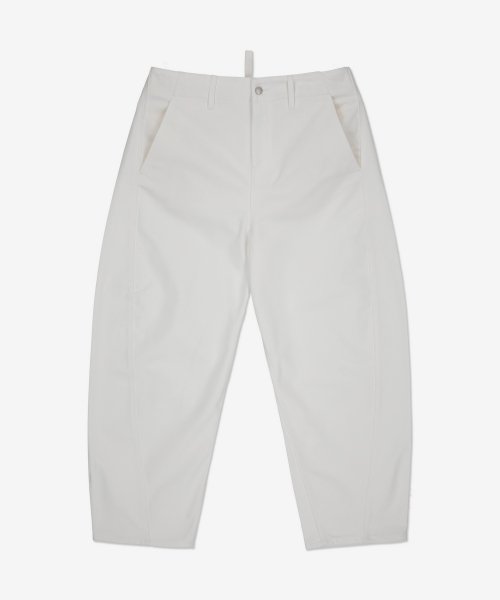 MUSINSA | STUDIO NICHOLSON Ackerman Curved leg denim pants - Opic White / AKERMANSNW747OPTICWHITE