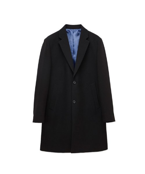 MUSINSA | STCO Standard Fit Tailored Stretch Coat (Black)