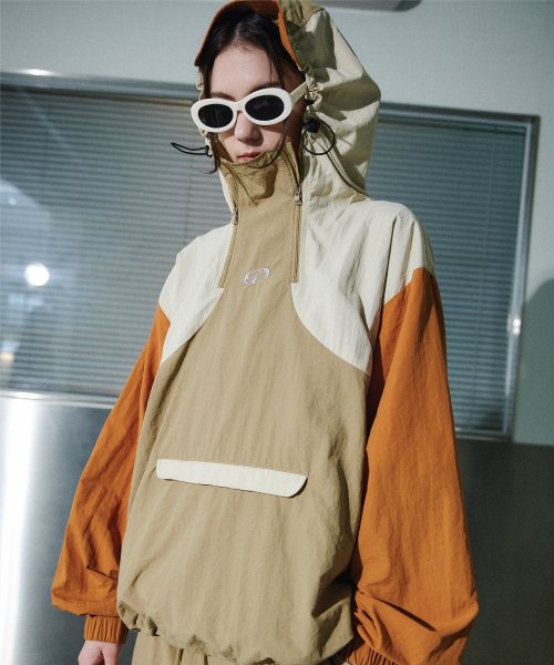 MUSINSA | CPGN STUDIO Triple Layer Hood Anorak Orange