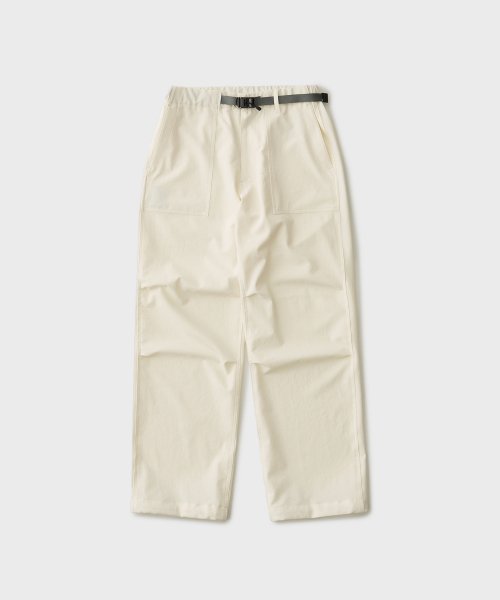 MUSINSA | ANOTHER OFFICE Flow Utility Pants (Milk)