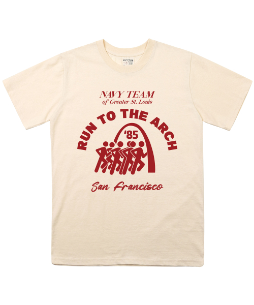 네이비팀(NAVYTEAM) NTV-RUN TO THE ARCH 85 SHORT SLEEVE - 사이즈 & 후기 | 무신사