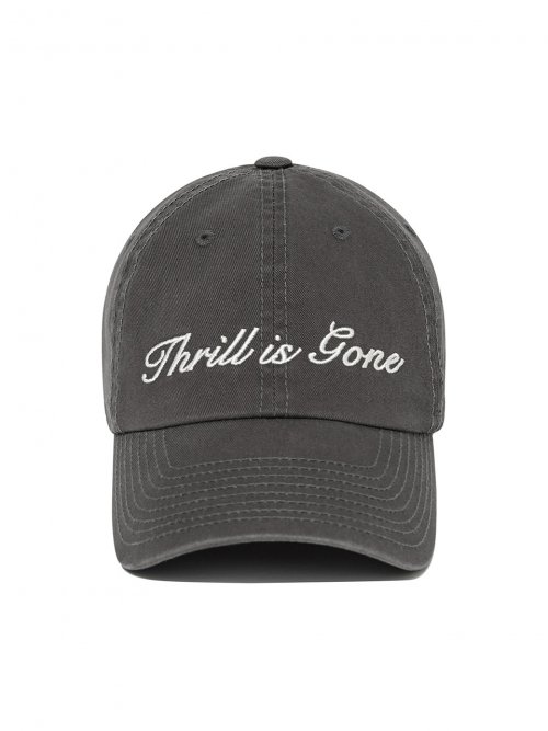 기준(KIJUN) Thrill Ball Cap UNISEX Charcoal - 사이즈 & 후기 | 무신사