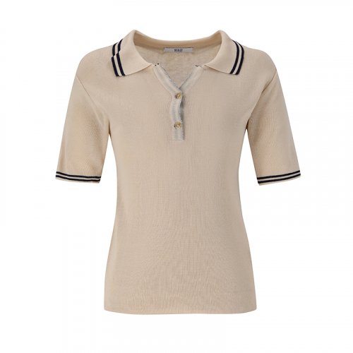 MUSINSA | VISITINNEWYORK Sleeve dangara short sleeve knit (VY4SK51)