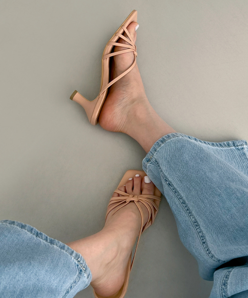 MUSINSA | SAPPUN Chimera Strap Sandal Mule (6cm)