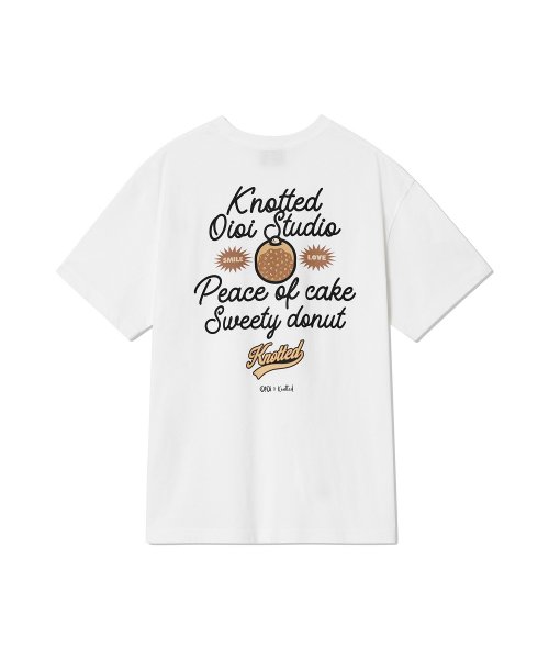 오아이오아이 컬렉션(OIOI COLLECTION) [오아이오아이 X 노티드] CURSIVE LOGO T-SHIRTS_WHITE ...