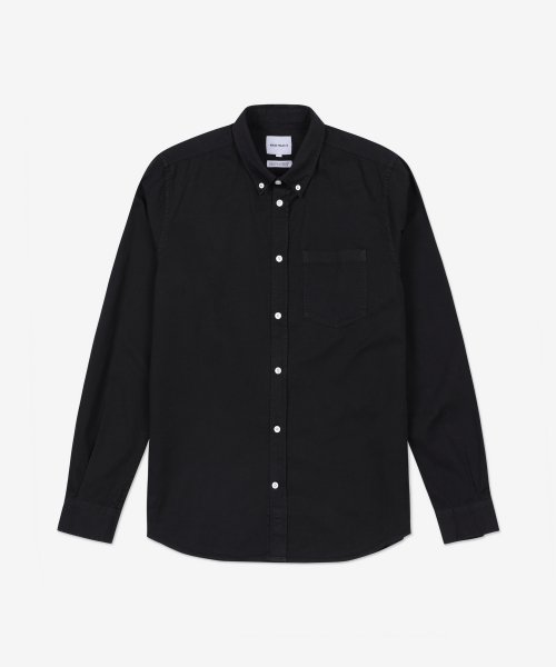 MUSINSA | NORSE PROJECTS Anton Light Twill Shirt - Black / N4007909999