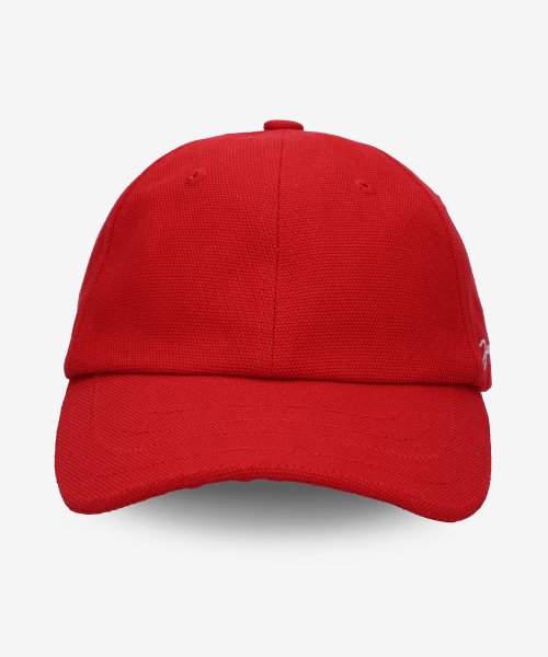 MUSINSA | JACQUEMUS Lacasette Jacques-Muss Ball Cap - Red / 226AC0095035470