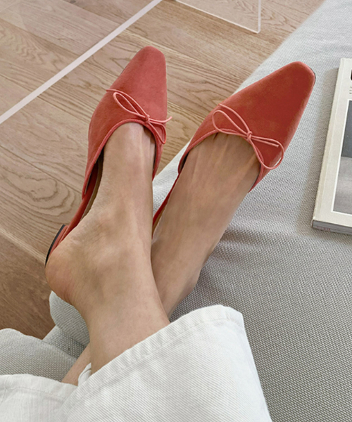 MUSINSA | SAPPUN Jellia Ribbon Mule Slippers (1cm)