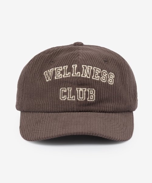 MUSINSA | SPORTY&RICH Public Wellness Club Corduroy Ball Cap - Brown ...