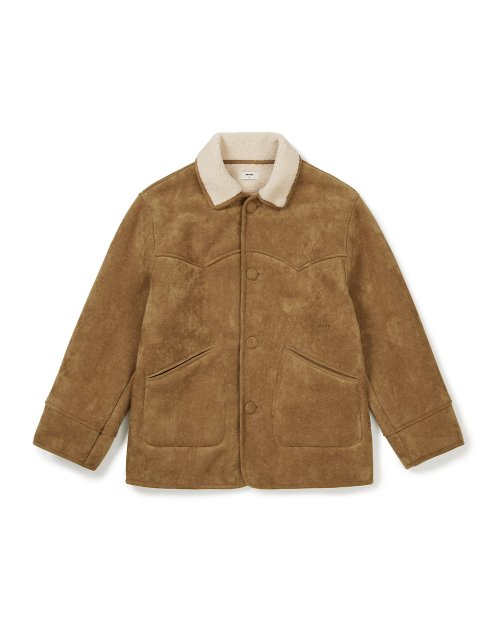 MUSINSA | MMLG [Mmlg] SHEARING JACKET (BEIGE)