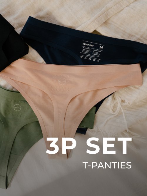 MUSINSA | MEUNDER [W] Super light wooden thong 3P