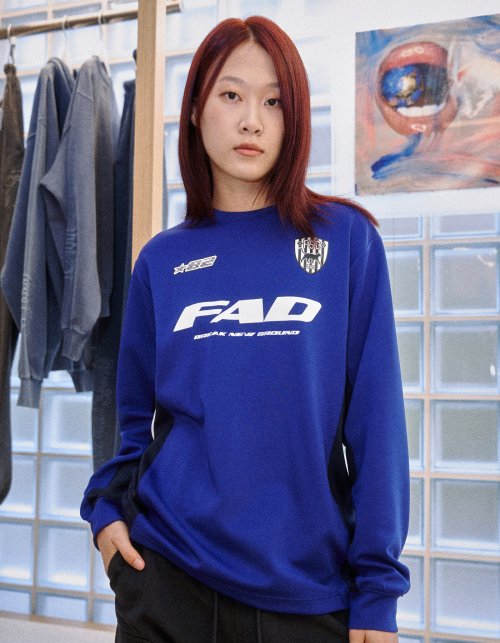 MUSINSA | FAD FSC Jersey Top (Blue)
