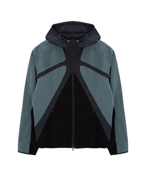 MUSINSA公式 | THE COLDEST MOMENT TCM slit windstopper jacket (black)