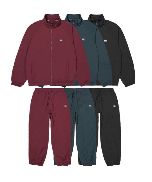 브라운브레스 TAG TRACK JACKET - BURGUNDY - 위시버킷