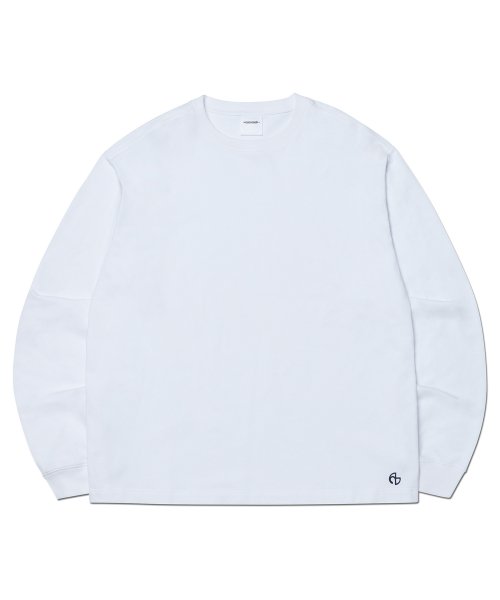 MUSINSA | NOMANUAL BASIC LONG SLEEVE TEE - WHITE
