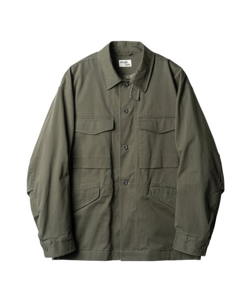 MUSINSA | ROUGH SIDE BDU Jacket Olive Drab