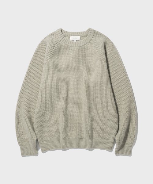 셔터(SHIRTER) WOOL CHUNKY KNIT (BEIGE) - 사이즈 & 후기 | 무신사