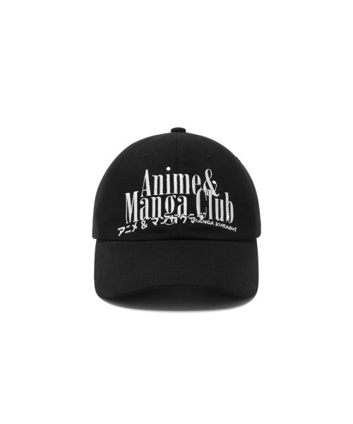 MUSINSA | NICE GHOST CLUB ANIME MANGA CLUB CAP_BLACK(NG2DFUAB32A)
