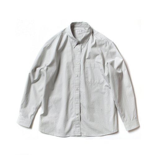 MUSINSA | THOMASMORE TD5-SH10 Supima Snap Down Shirt-Stonewash