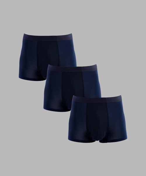 일오공칠(IL-O-GONG-CHIL) [3PACK] 1507 베이직 심리스 밴딩 드로즈 - 네이비 - 사이즈 & 후기 | 무신사