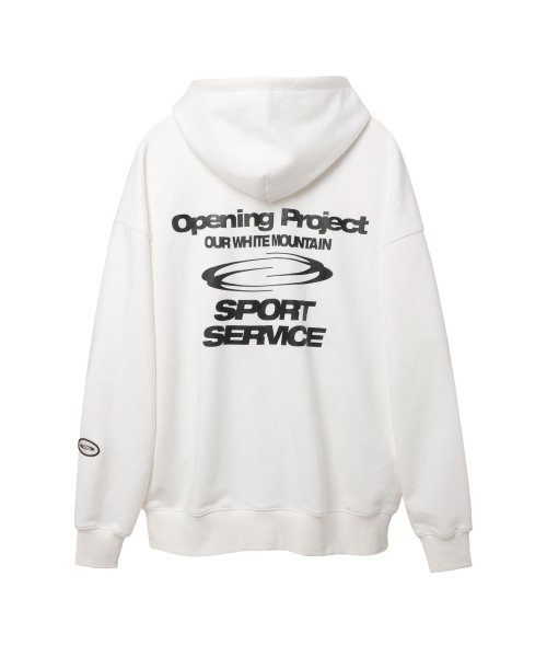 MUSINSA | OPENING PROJECT Sport Service Hoodie - Off White