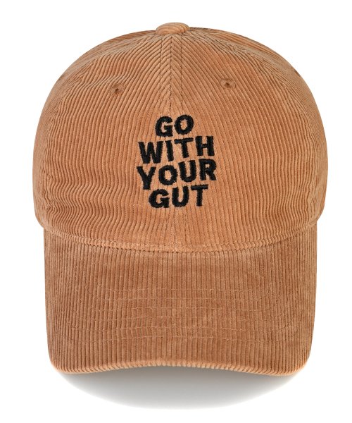 MUSINSA | WICK GO WITH YOUR GUT CORDUROY CAP-Beige