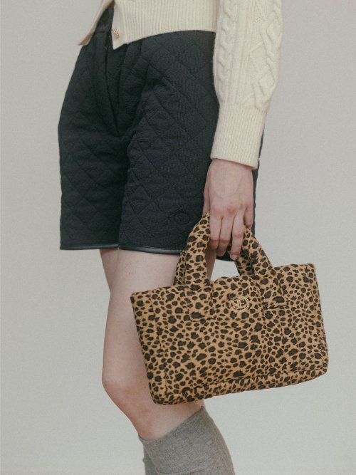 MUSINSA | SIENNE Mini Padding Bag (Leopard)