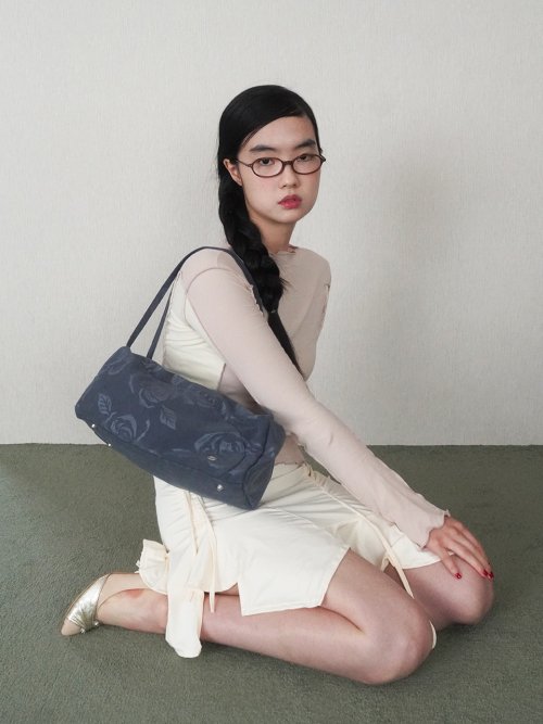 MUSINSA公式 | COLOCYNTH Marque Bag Wild Rose Cadetblue