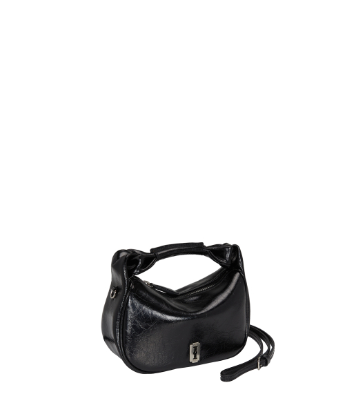 분크(VUNQUE) Halfmoon Coconut Mini Tote Piccolo (하프문 코코넛 미니 토트 피콜로) Black ...