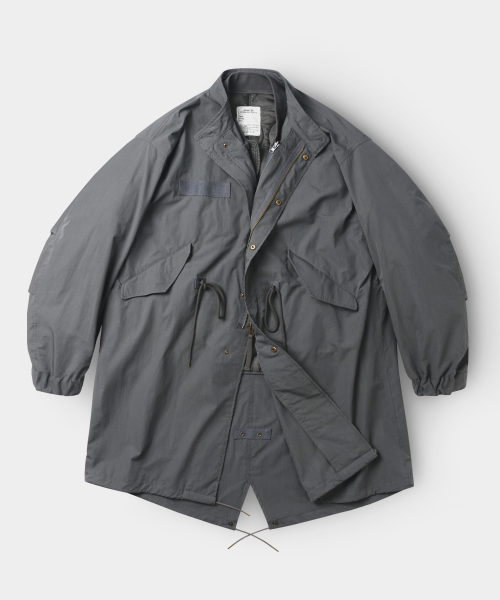 인더스트(INDUST) [라이너세트] 리뉴얼 오리지널 M65 피시테일 파카_차콜 - 사이즈 & 후기 | 무신사