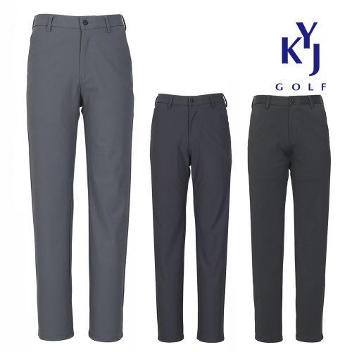 김영주 골프(KIM YOUNG JOO GOLF) 겨울 남성기모바지 신축성 스트레치 데일리 골프 팬츠 KNWMSL53 - 사이즈 ...