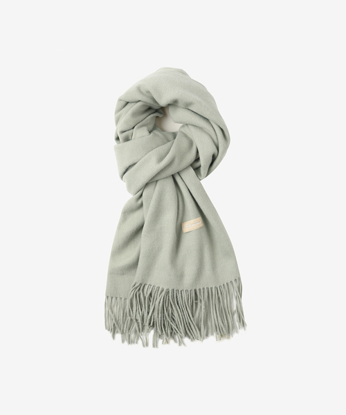 MUSINSA | TONY LAWRENCE Basic Knit Muffler Mint