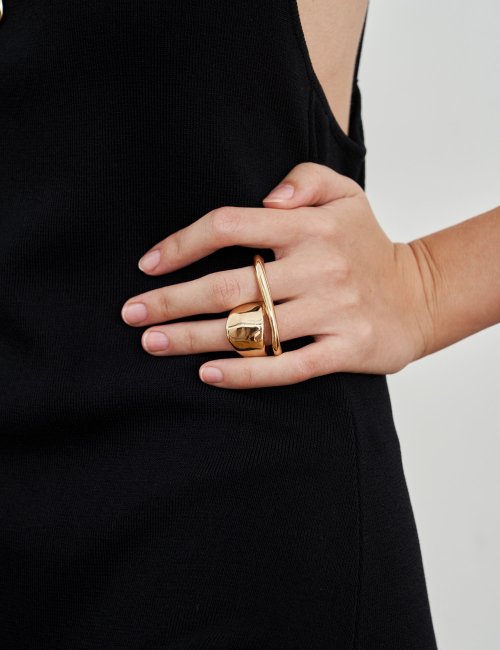 러파인드(RAWFINED) Tacit Layered Ring - 후기 | 무신사