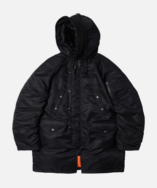 프리즘웍스(FRIZMWORKS) HEAVY NYLON N3B PARKA _ BLACK - 사이즈 & 후기 | 무신사