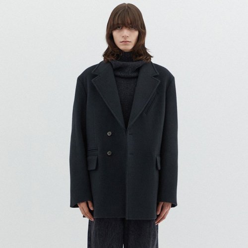 MUSINSA | EVENER Bold Tailor Mid Jacket Dark Gray VP4WJ002