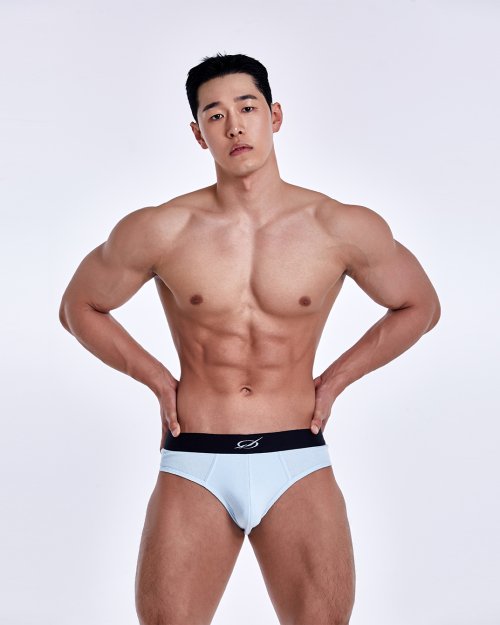 MUSINSA | 51PERCENT BASIC LOGO BRIEF 3PACK - (WH/BK/SB)