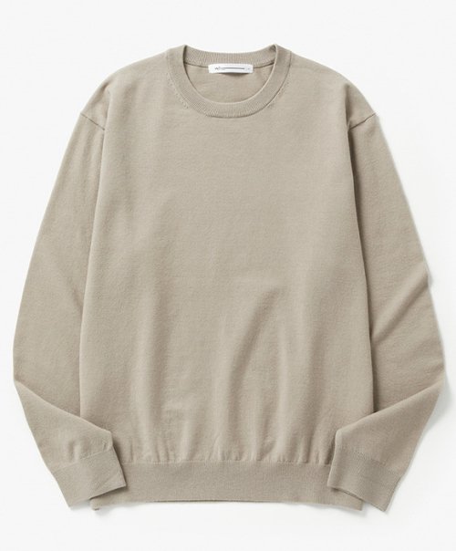 MUSINSA | WITH Essential Round Knit - Sand