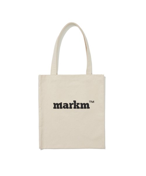 MUSINSA公式 | MARKM MARKM BASIC LOGO TWILL ECO BAG IVORY
